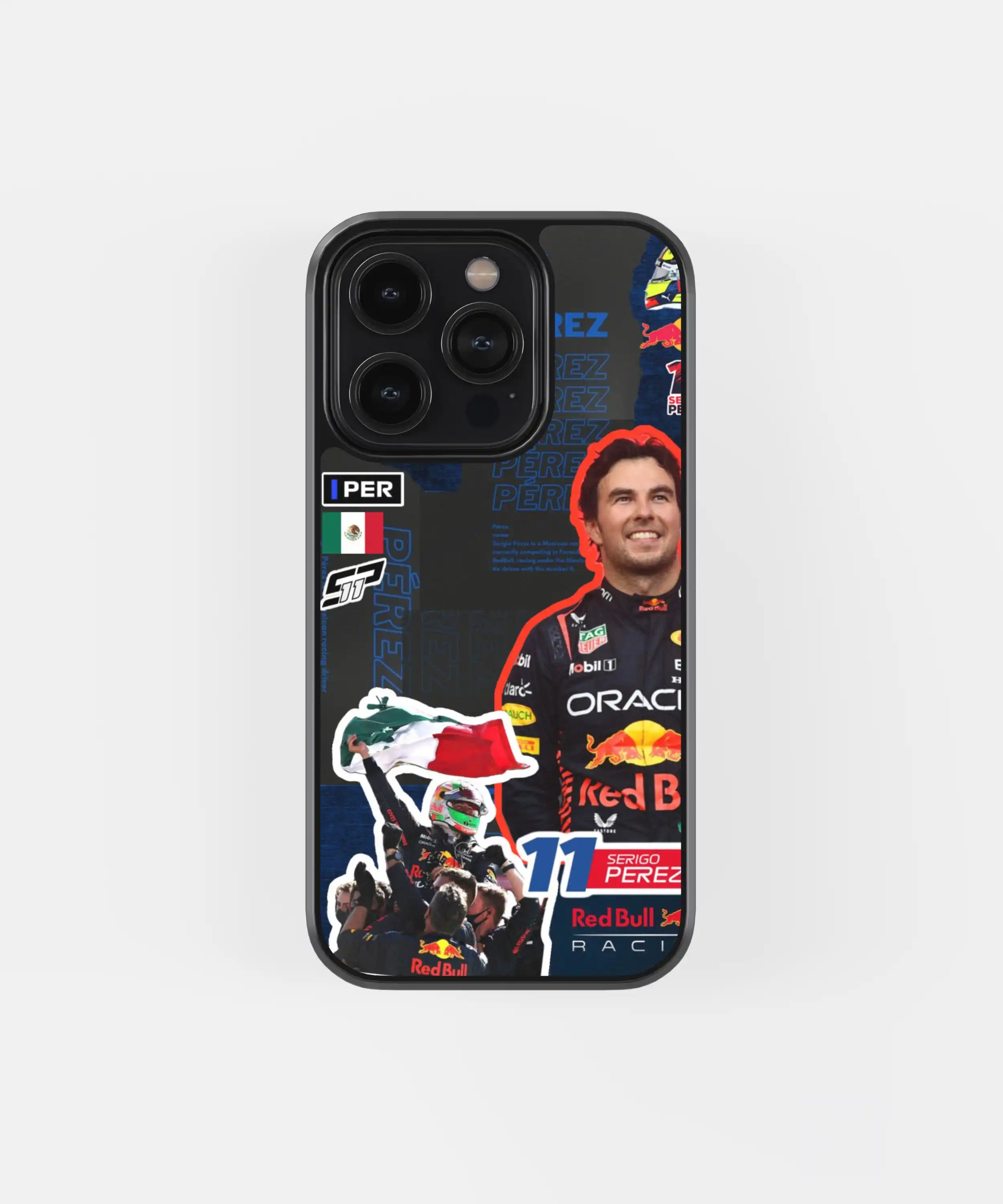 Checo Pérez F1 Collage – Flex Shop